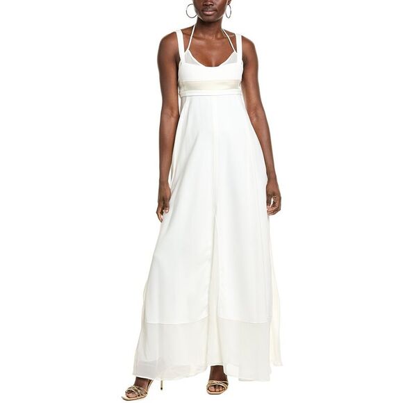 Simkhai | Dresses | Simkhai Womens Darina Gown White | Poshmark